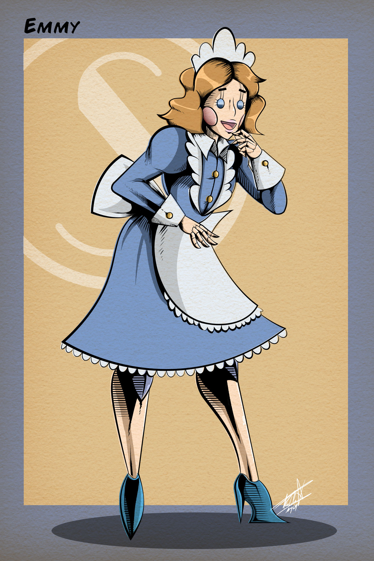 Fanart Emmy The Robot By Metallord69 On Deviantart