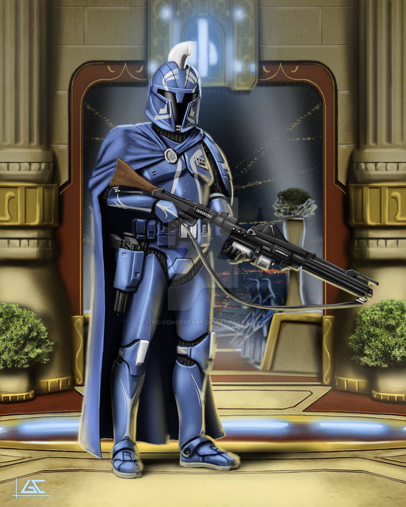Star Wars Senate Guard Captain By Gc Conceptart On Deviantart