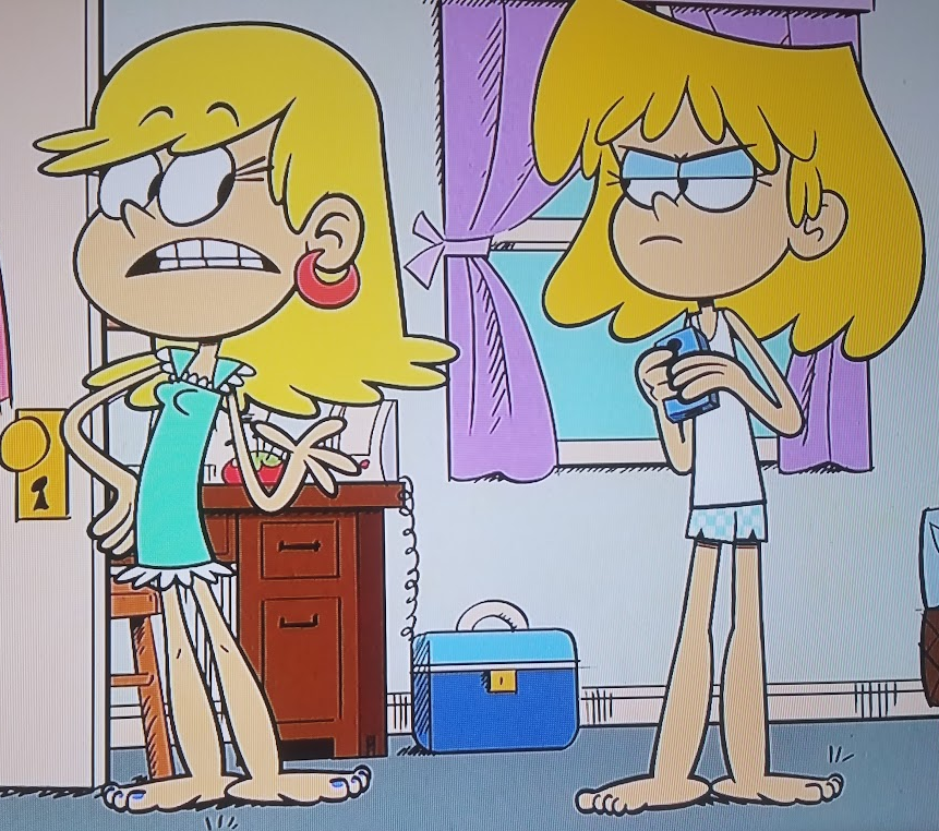 Leni And Lori Feet By Thevideogameteen On Deviantart