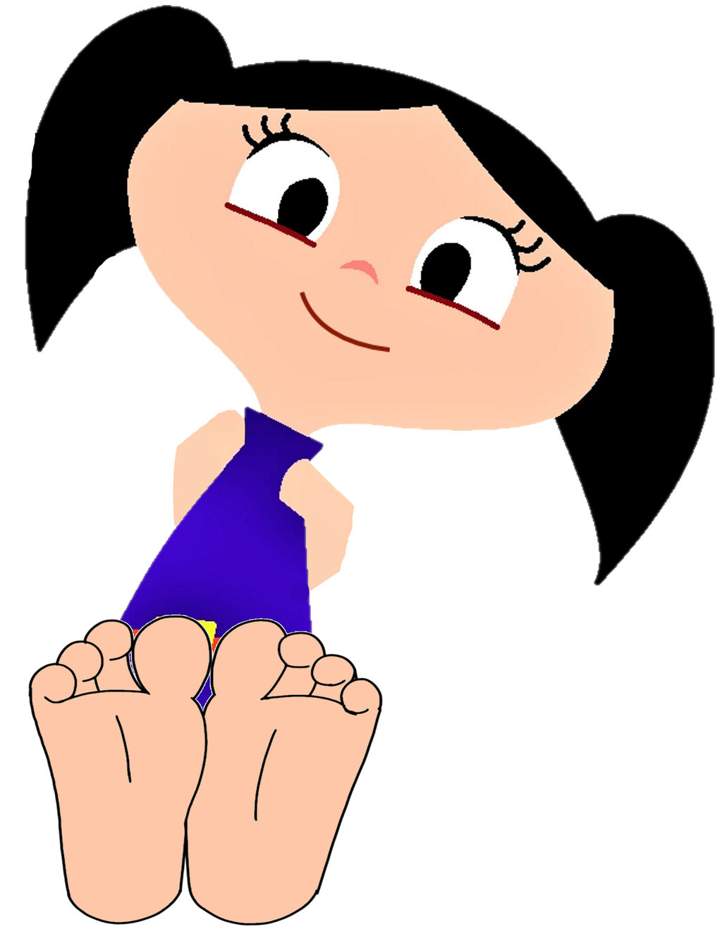 Lunas Feet Earth To Luna By Thevideogameteen On Deviantart