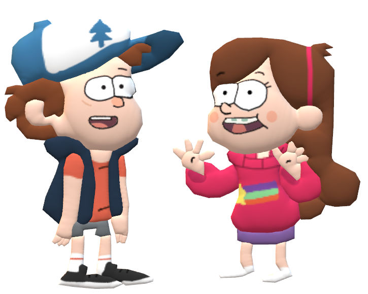 My Drawing Dipper Pines Mabel Pines 3d By Sakurahirata135 On Deviantart