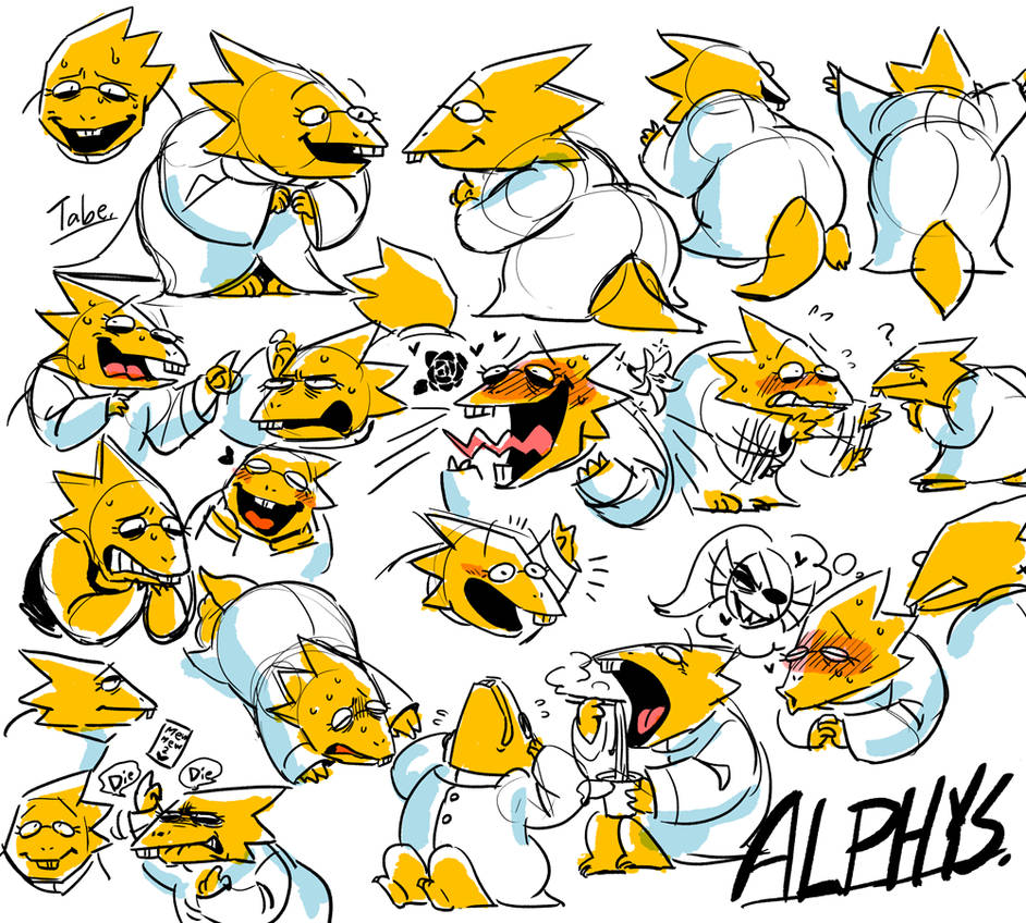 Alphys By Tabe103 On Deviantart