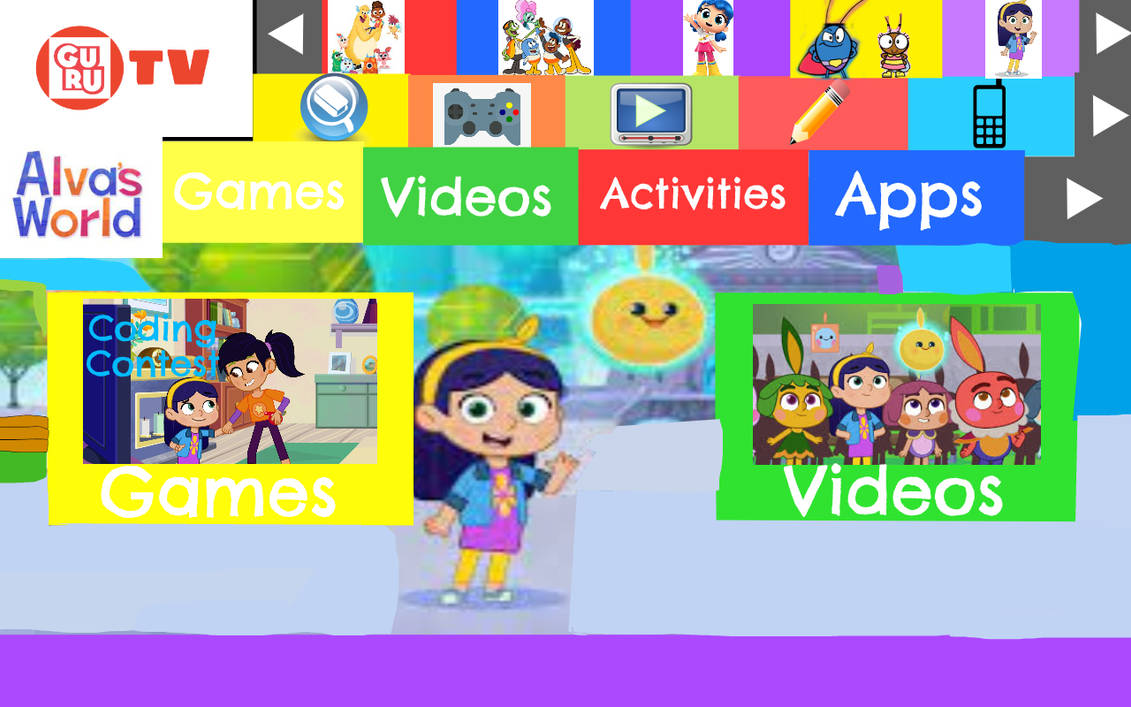 Guru Tv Website Alvas World By Dvdnart On Deviantart