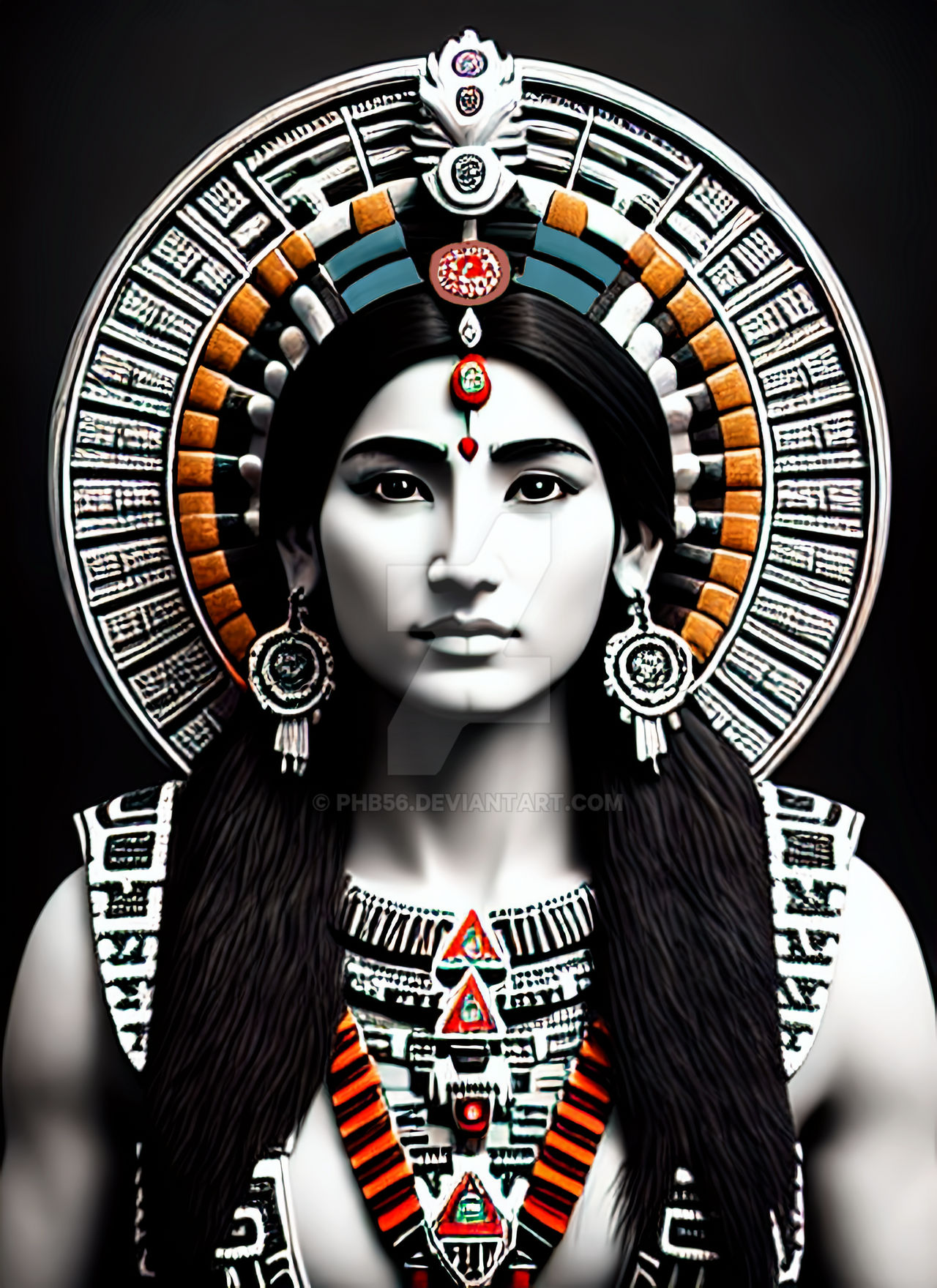 Aztec Goddess 1 By Phb56 On Deviantart