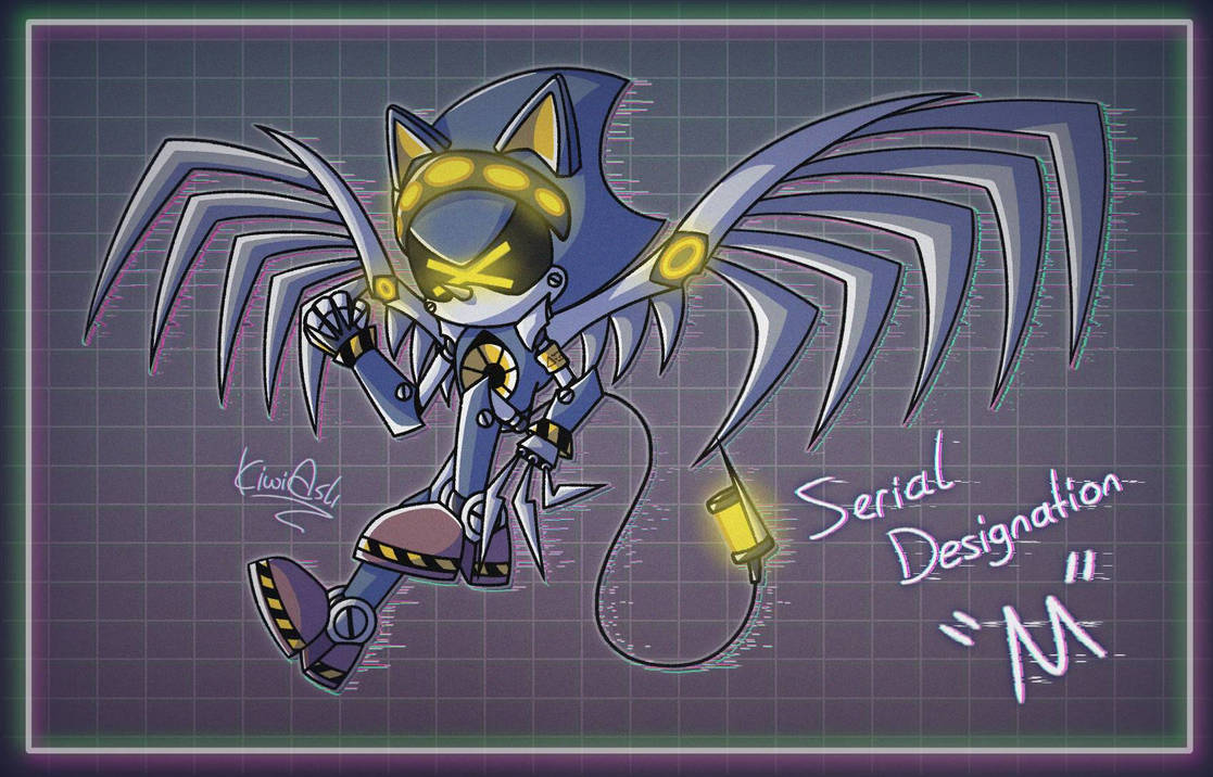 Metal Sonic in Murder Drones style by KiwiAsli on DeviantArt Metal Sonic in Murder Drones style by KiwiAsli on DeviantArt