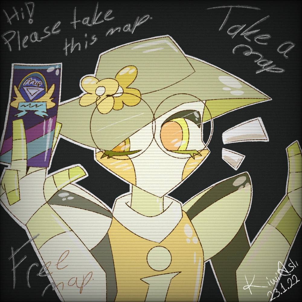 Map Bot From Fnaf Security Breach By Kiwiasli On Deviantart