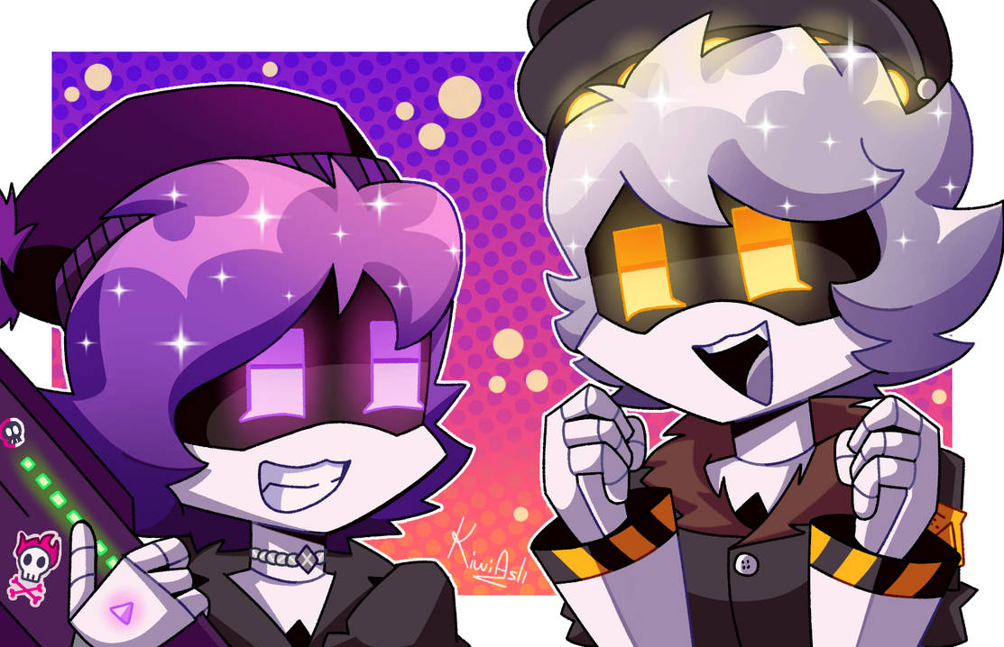 More Uzi And N Art By Kiwiasli On Deviantart