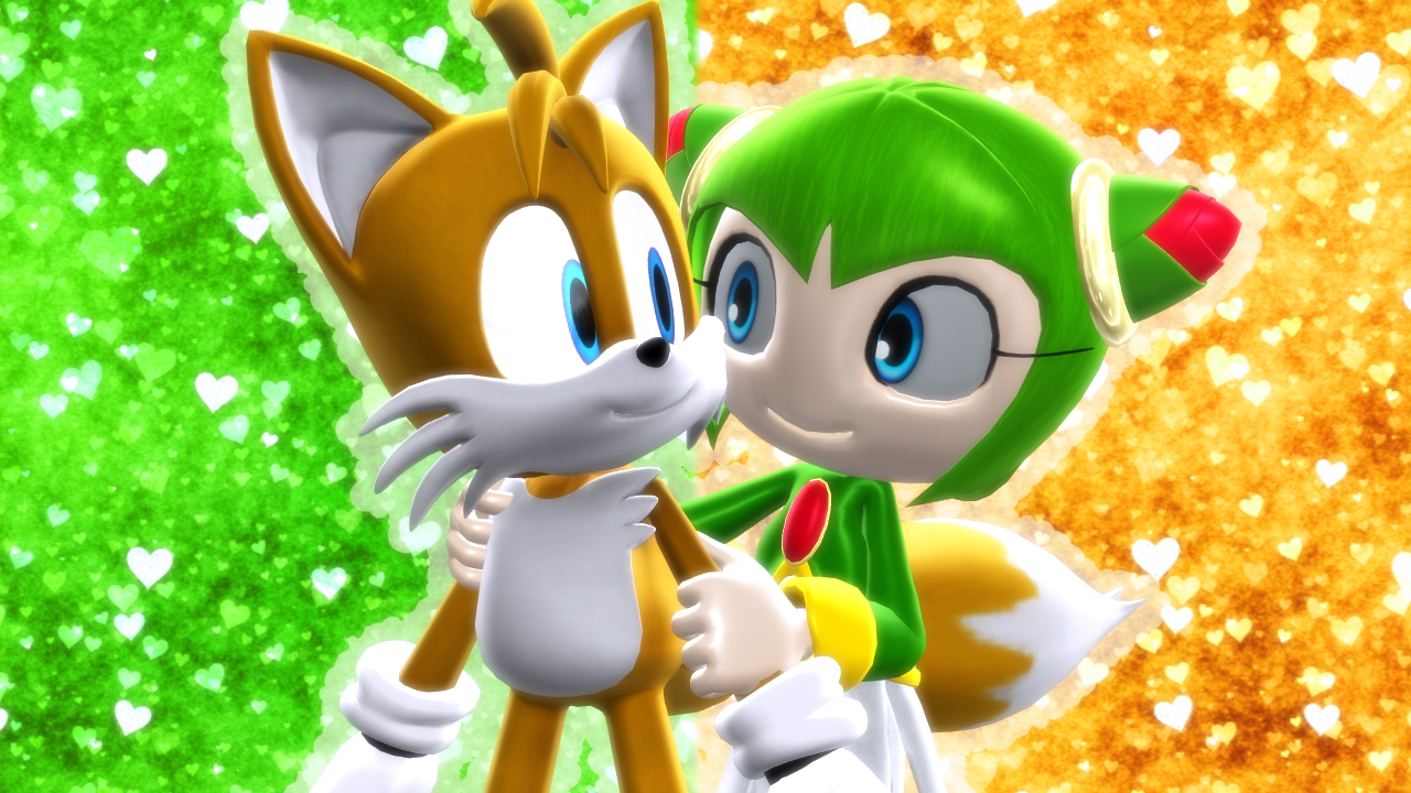 Tails And Cosmo Tailsmo On Mariosonic Love Deviantart