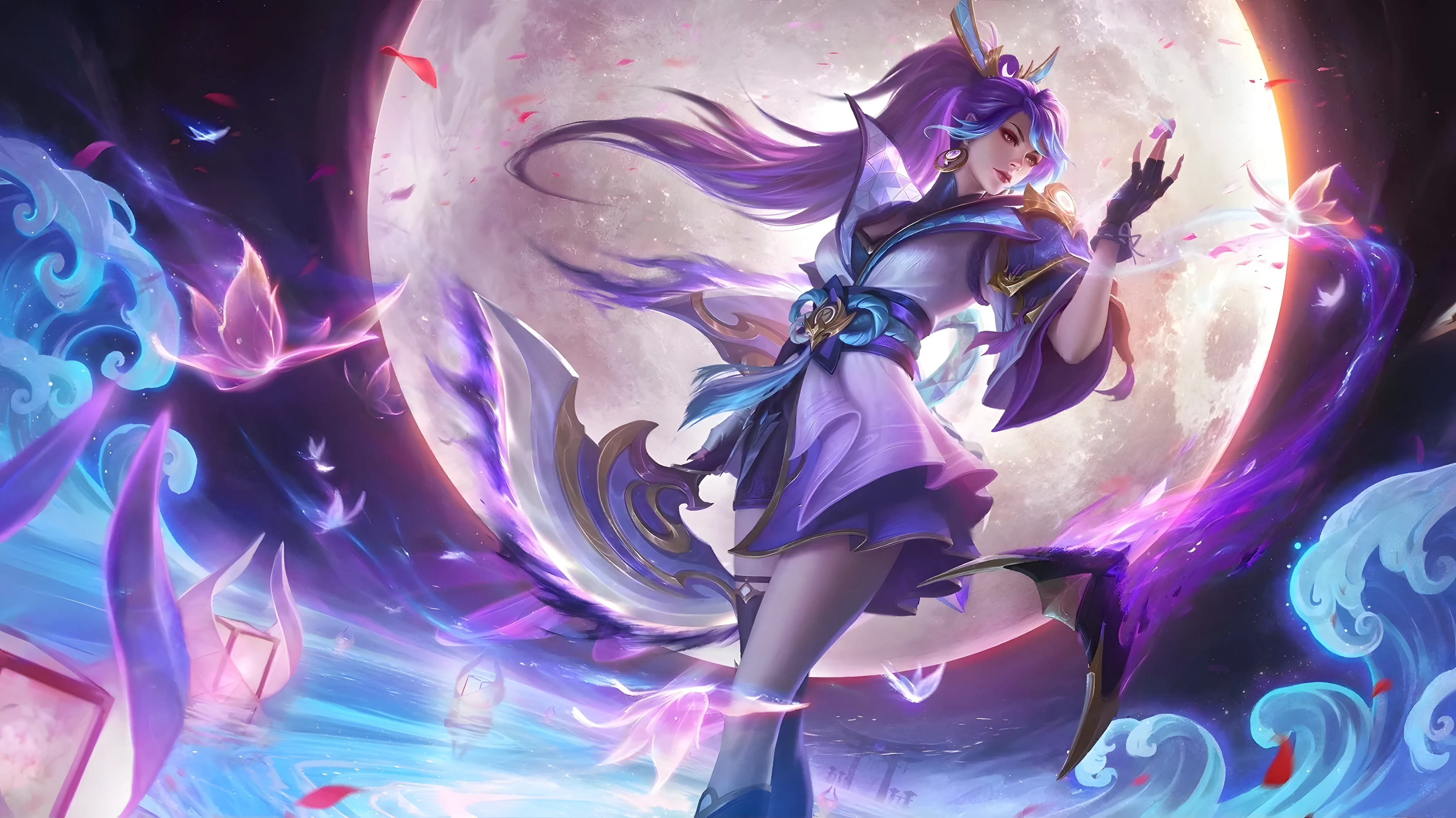 Hanabi - Moonlit Ninja Skin MLBB by Xyroo7 on DeviantArt Hanabi - Moonlit Ninja Skin MLBB by Xyroo7 on DeviantArt