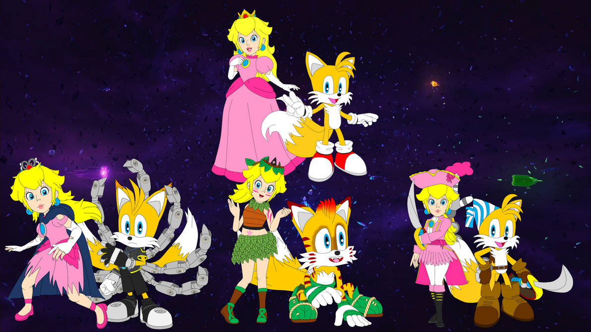 Peach And Tails Into The Shatterverse By Neoduelgx On Deviantart