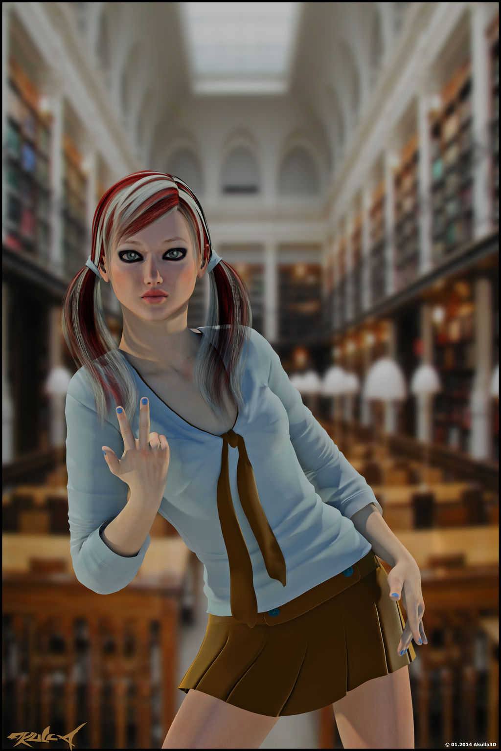 Sassy Lassy By Akulla3d On Deviantart