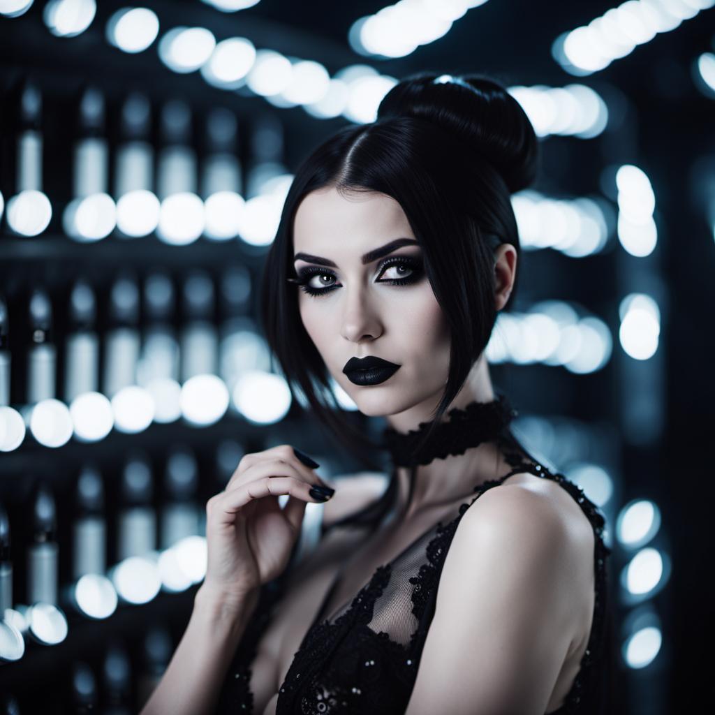 Sexy Goth Girl Ai By Perhaps911 On Deviantart