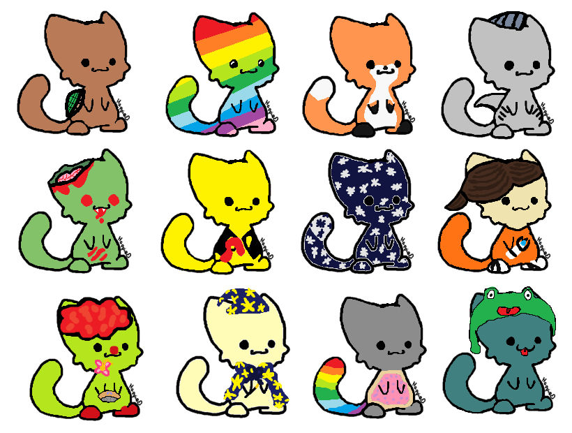 Cute Kitten Art 3 By Lalalandpossy On Deviantart