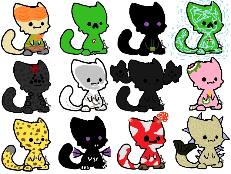 Cute Kitten Art 4 Minecraft By Lalalandpossy On Deviantart