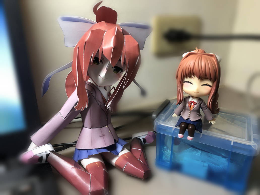 My Monika Meet My Monika By Alicedickens On Deviantart