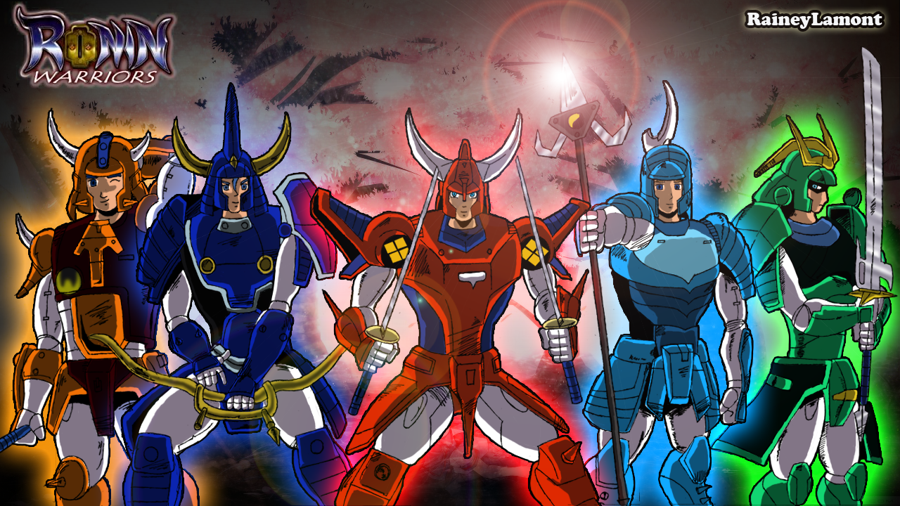 Ronin Warriors Final By Raineylamont On Deviantart