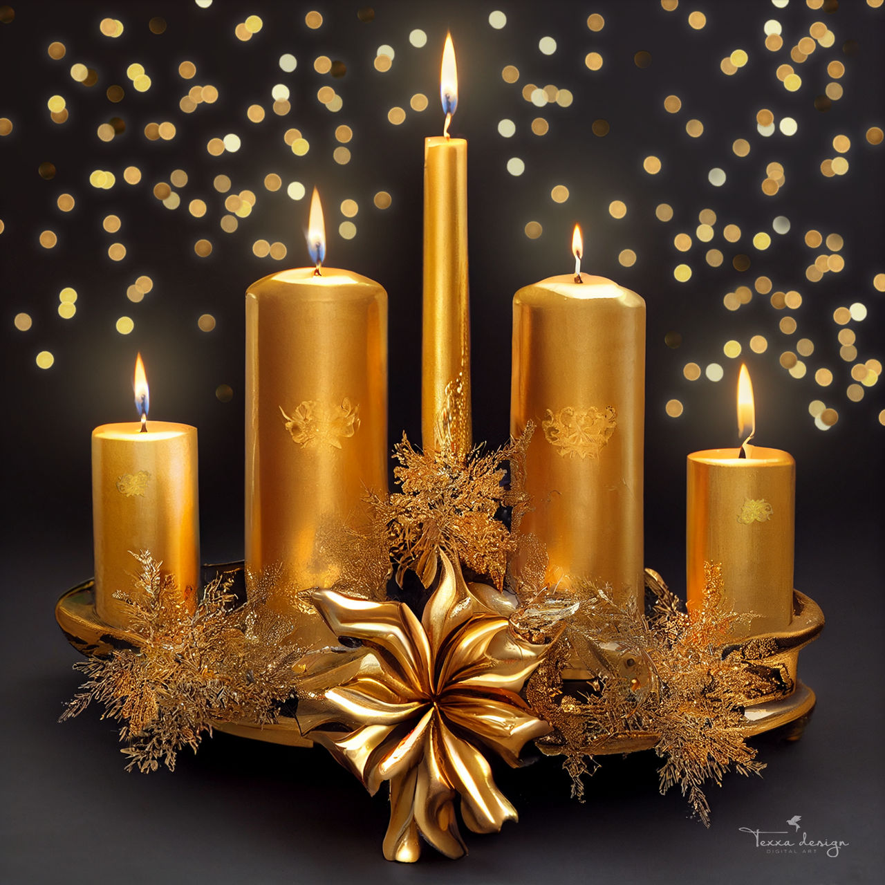 Advent Wreath By Texxa Svk On Deviantart