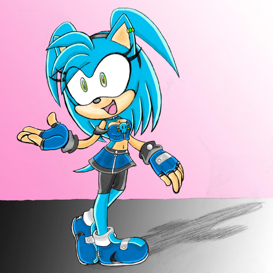 Sonica Color by Kimbawest on DeviantArt Sonica Color by Kimbawest on DeviantArt