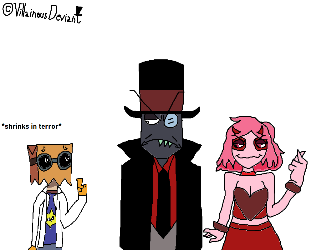 Black Hat X Miss Heed Dr Flug 2 By Villainousdeviant On Deviantart