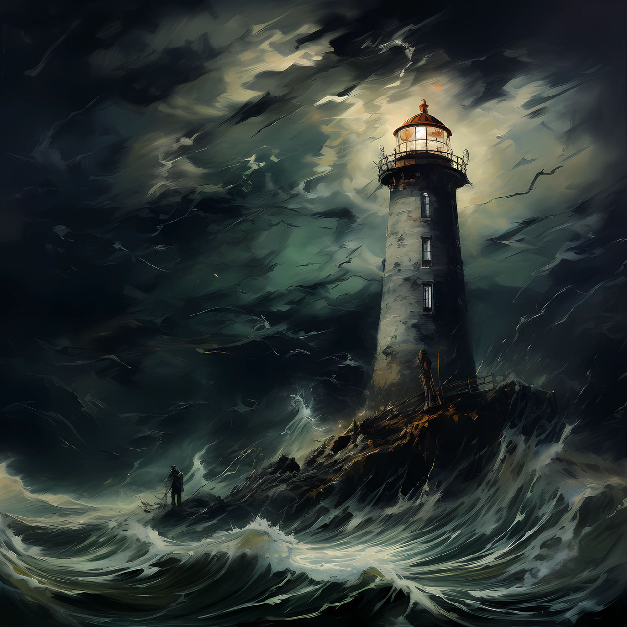 Haunted Lighthouse By Thekingswolf On Deviantart