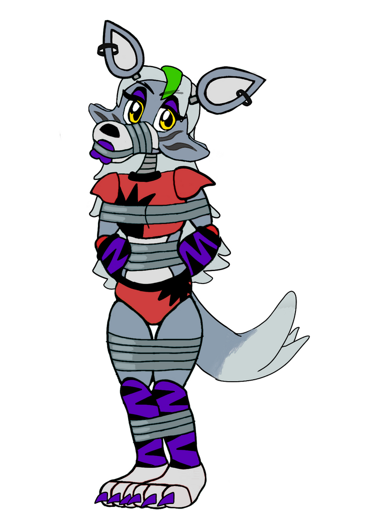 Roxanne Wolf Bondage By Gagingdu On Deviantart