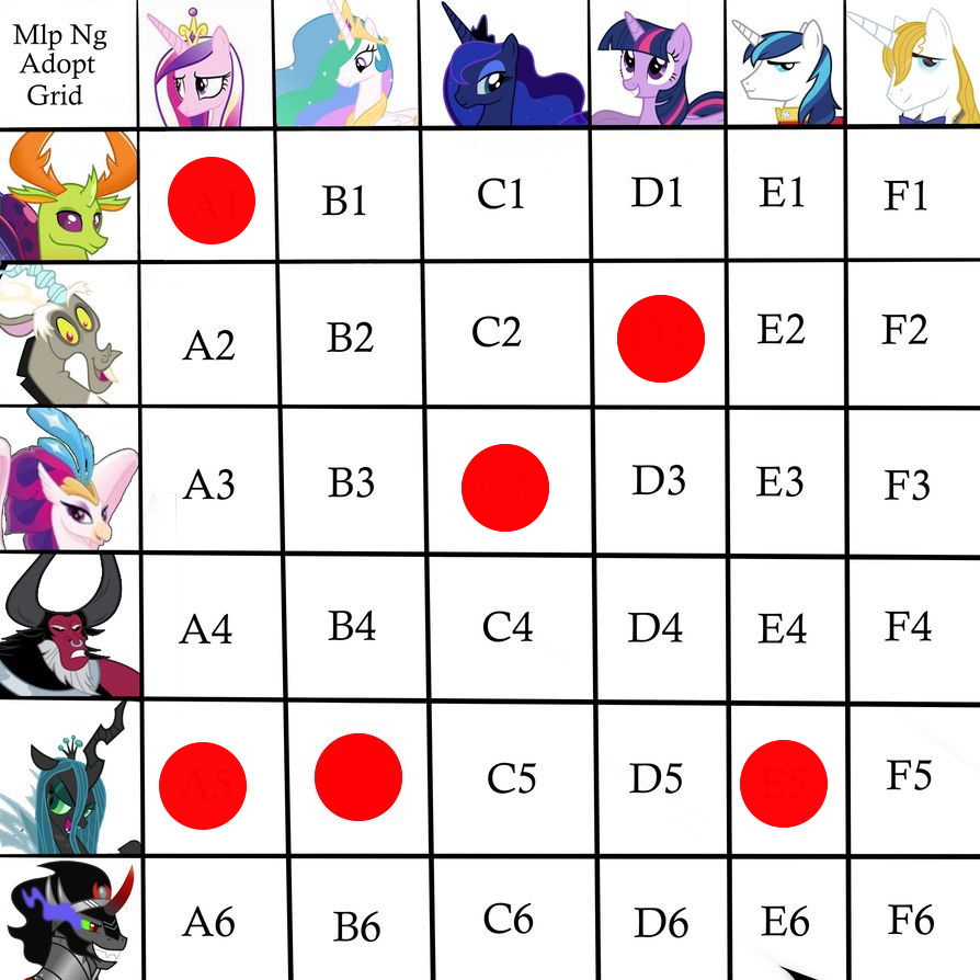 MLP NG Grid Adopts {closed} by King-Victor on DeviantArt MLP NG Grid Adopts {closed} by King-Victor on DeviantArt