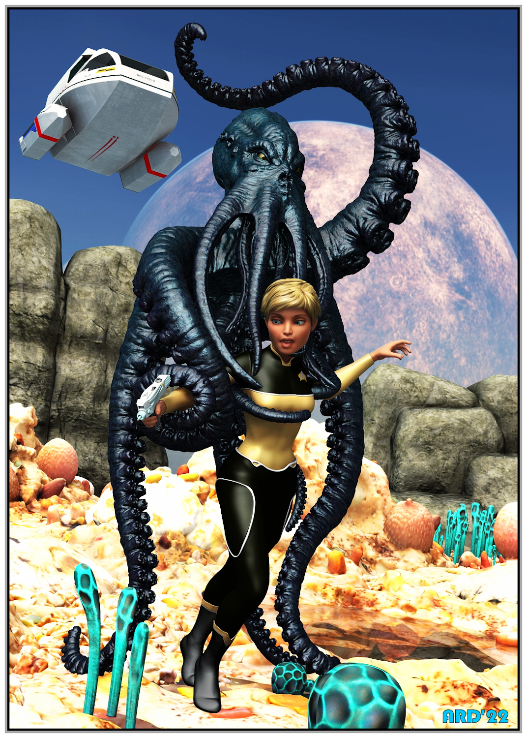 22 09 18 The Tentacle Terror By Aldemps On Deviantart