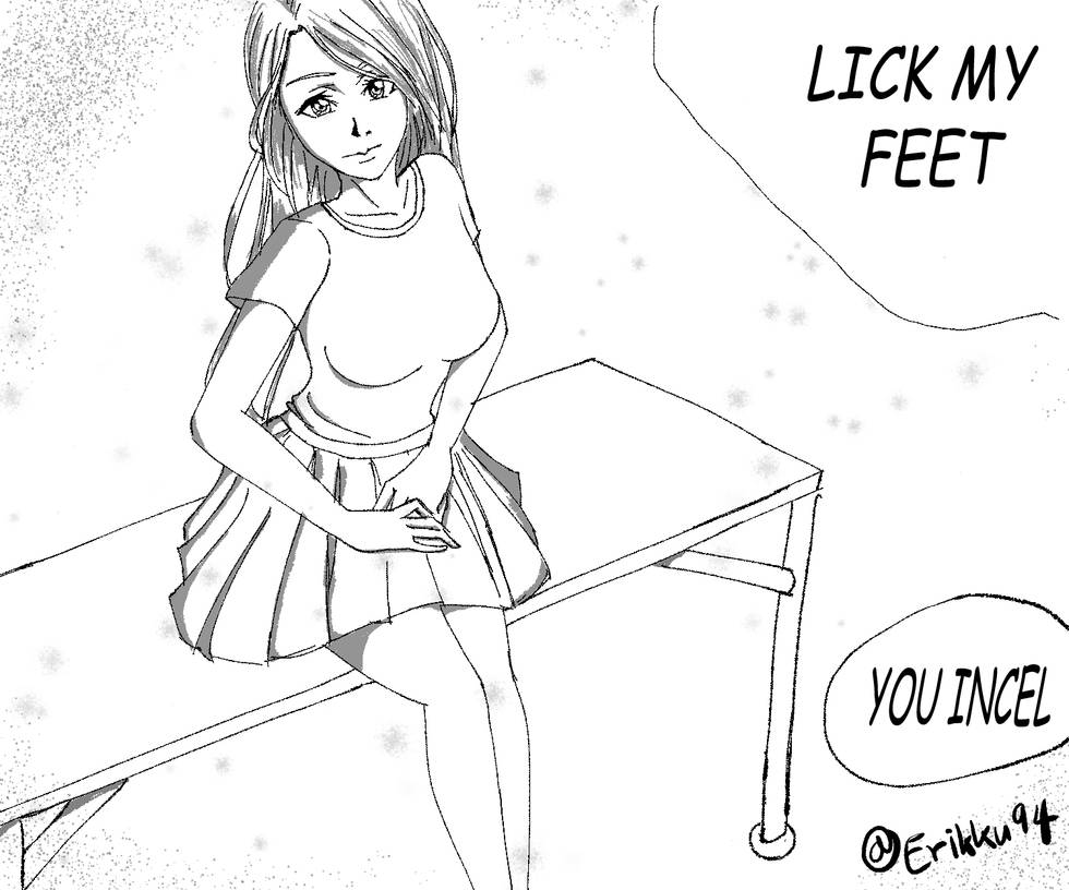 Lick My Feet By Erikku94 On Deviantart
