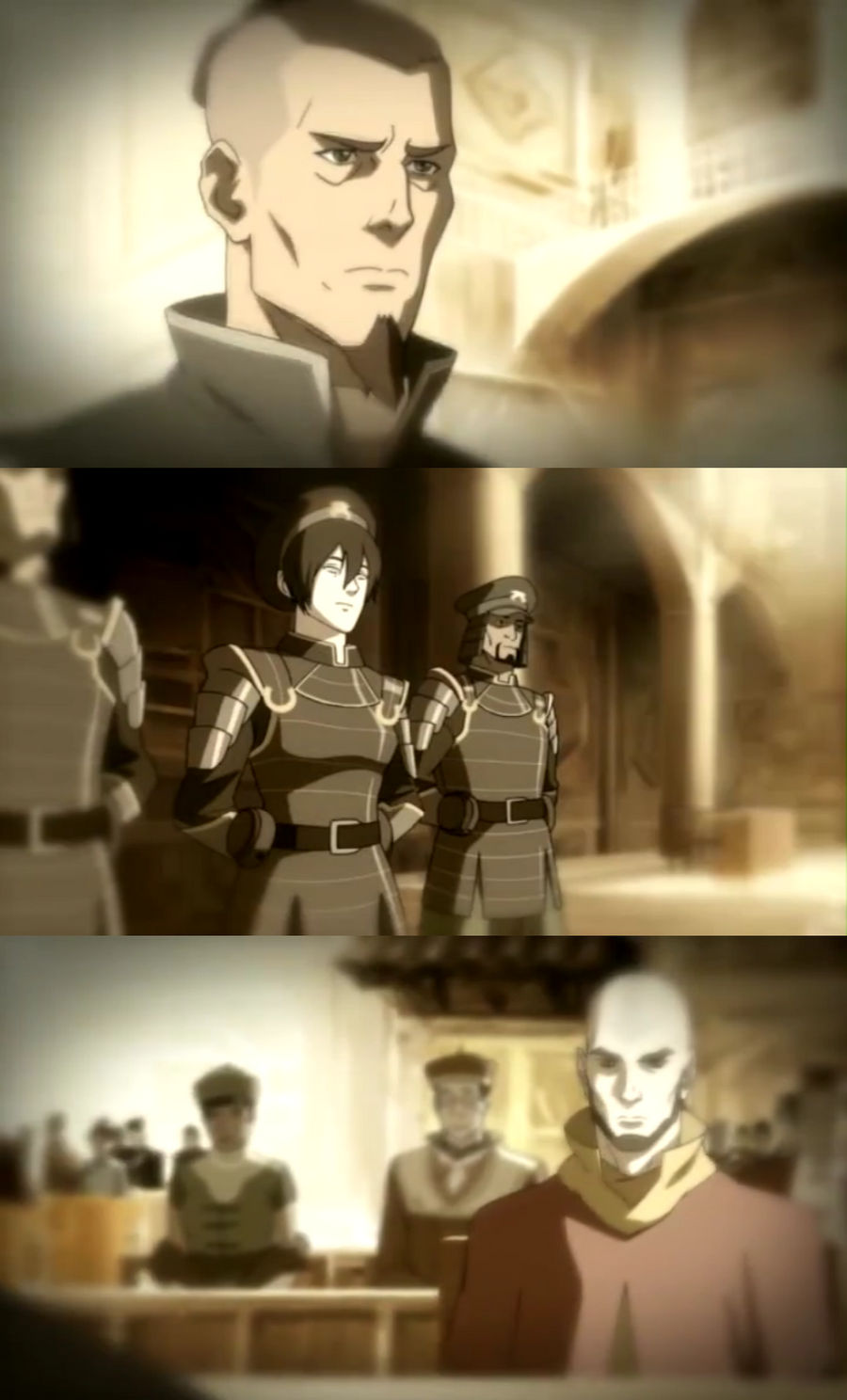 Sokka Toph And Aang Adults Lok Atla By Danimefreack On Deviantart