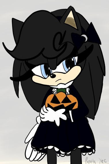 Izora Holding A Pumpkin By Beatle Yee On Deviantart