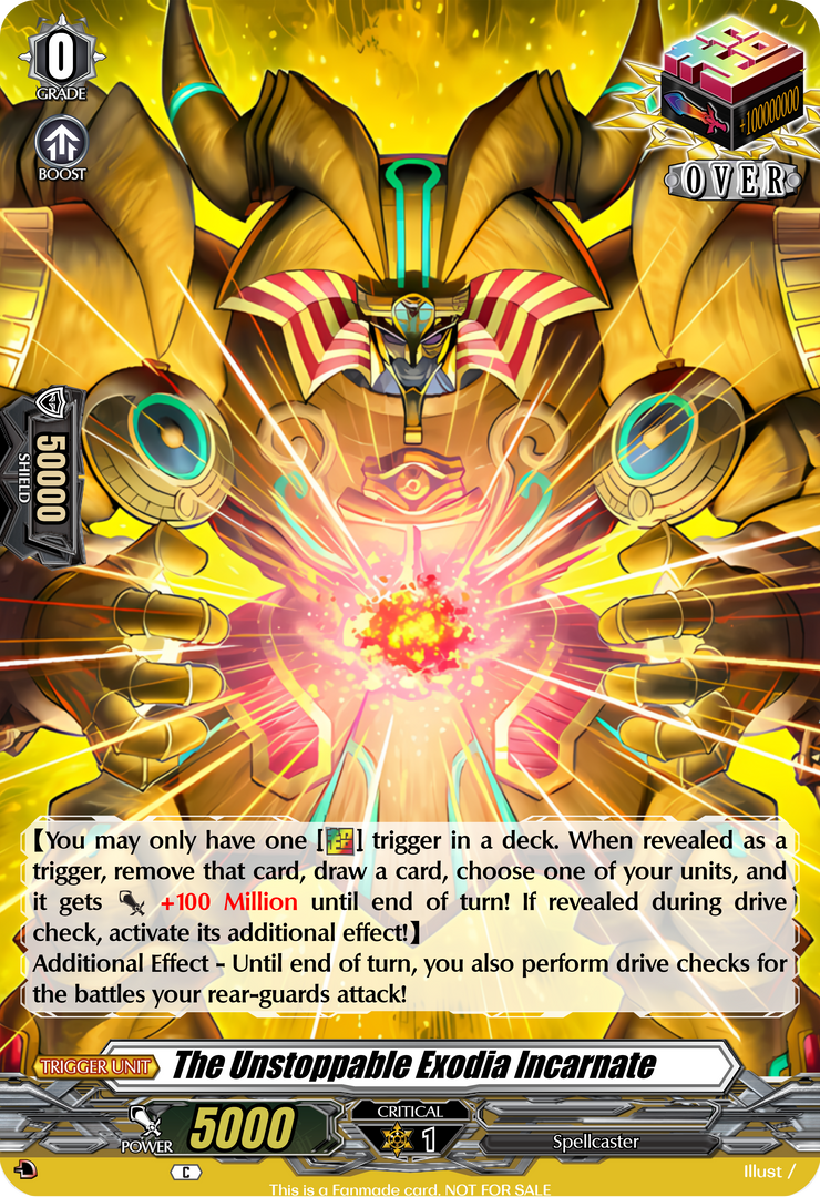 The Unstoppable Exodia Incarnate - VG by Luaslone on DeviantArt The Unstoppable Exodia Incarnate - VG by Luaslone on DeviantArt