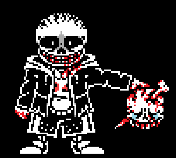 Insanity Sans Sprite by LazyArter on DeviantArt Insanity Sans Sprite by LazyArter on DeviantArt