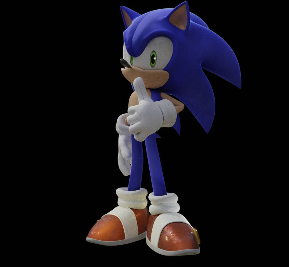 Sonic Give You A Thumbs Up By Chaced06 On Deviantart