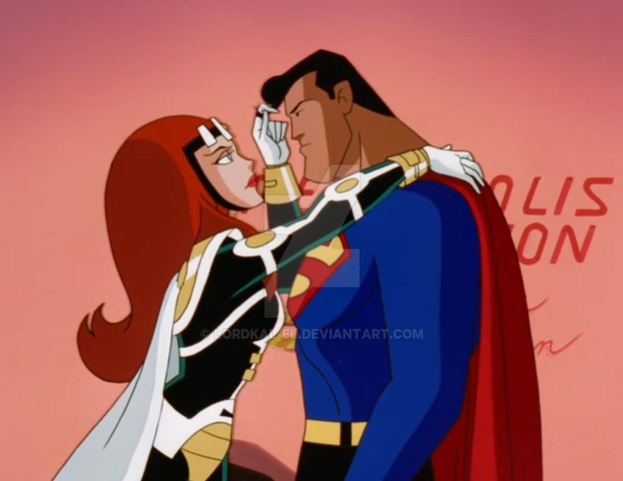 Maxima And Superman By Lordkal El On Deviantart