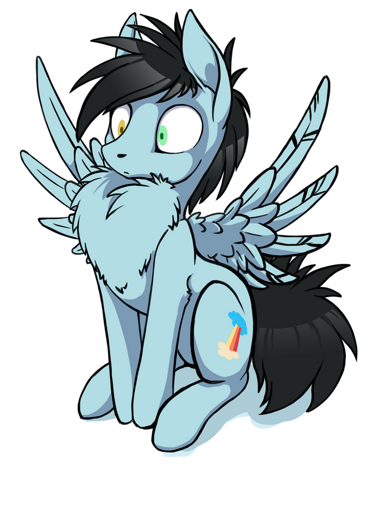 Fluffy Pegasus By Ashley Arctic Fox On Deviantart