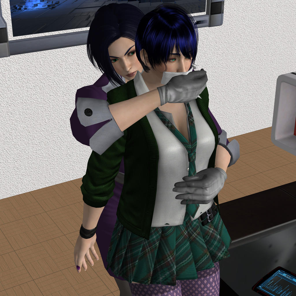 Ambushed College Girl And Revenge By Ordinary Bound Uniform