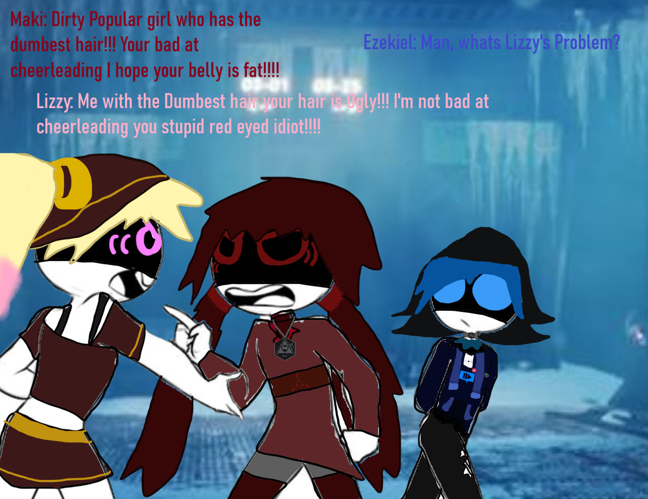 Argument Too Far By Wolfhunterallysa On Deviantart