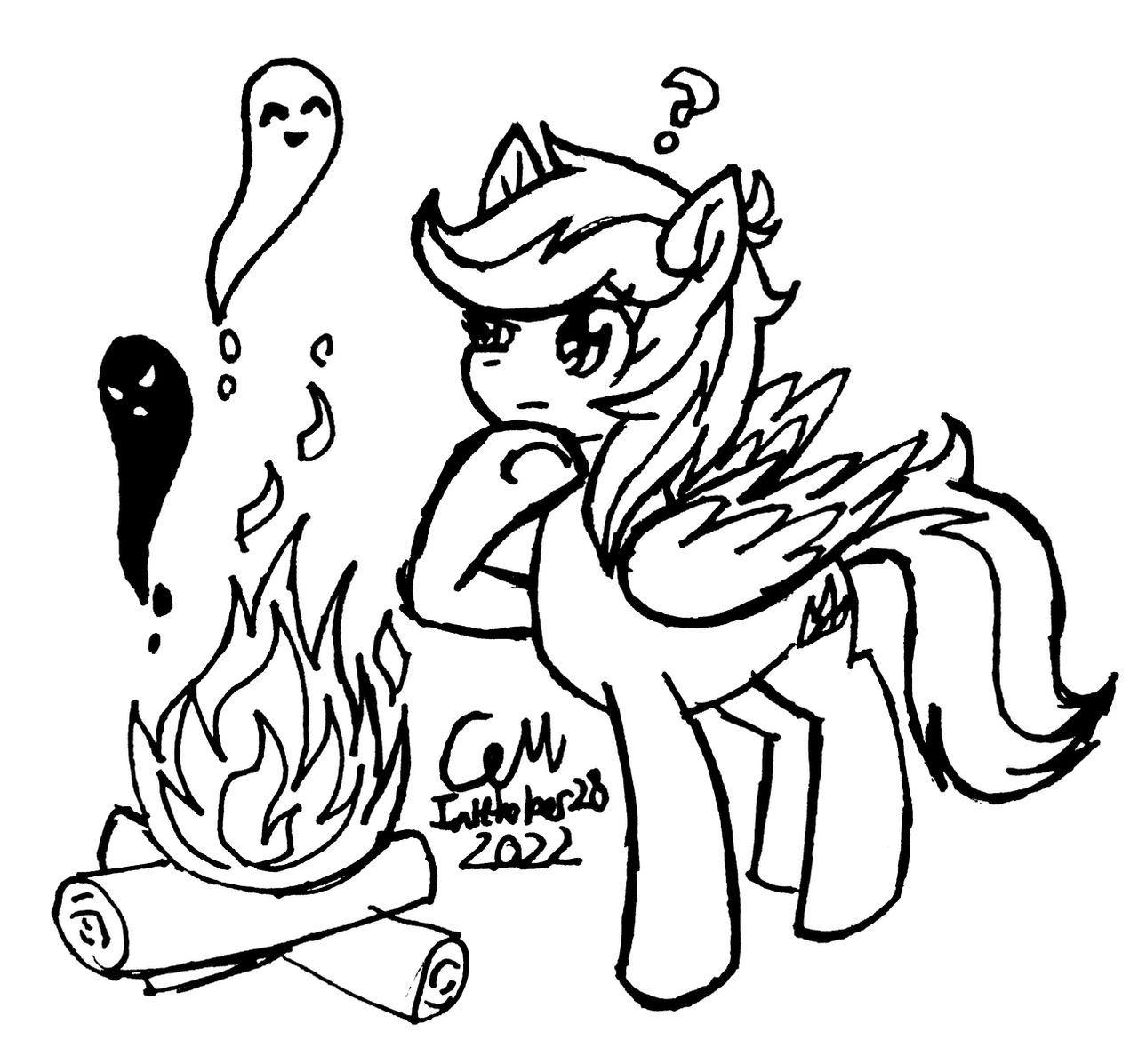 Day 28 - Camping (Inktober 2022) by Lasercraft32 on DeviantArt Day 28 - Camping (Inktober 2022) by Lasercraft32 on DeviantArt