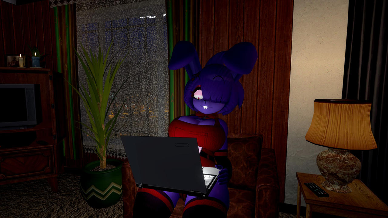 Chiku Forgot Shut Off Her Laptop By 2klord On Deviantart