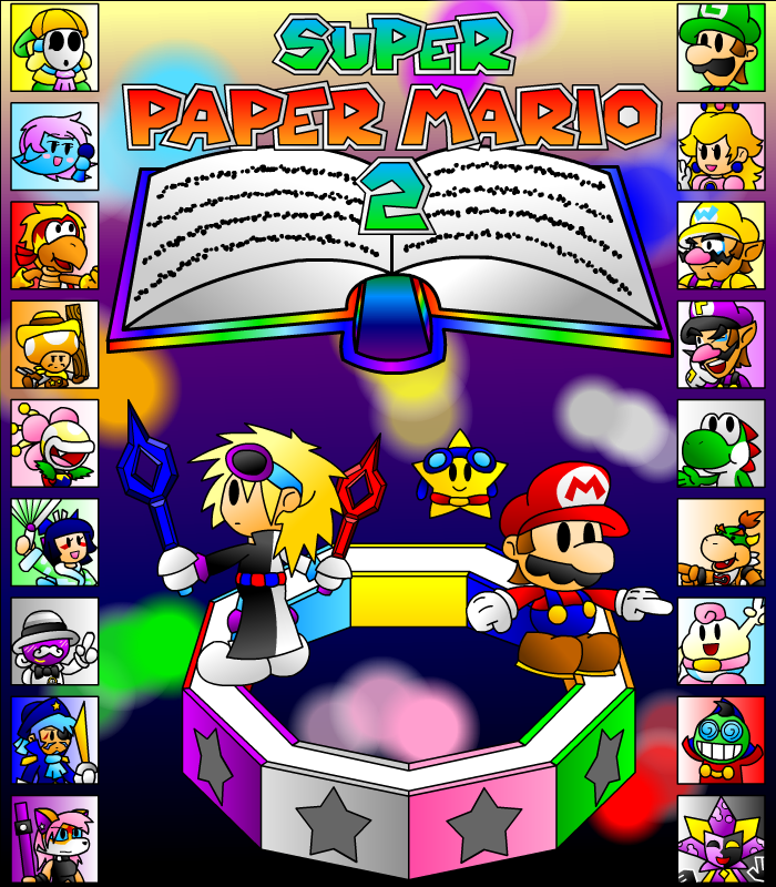 Super Paper Mario 2 by UMSAuthorLava on DeviantArt