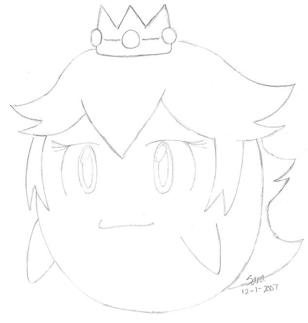 Princess Peach Boo by peachyprincesspeach on DeviantArt