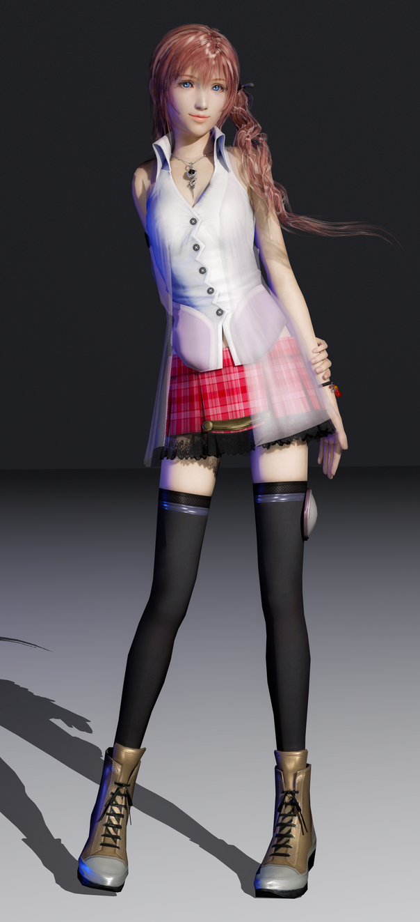 Serah Farron Re Render By Lengxuefenghun On Deviantart