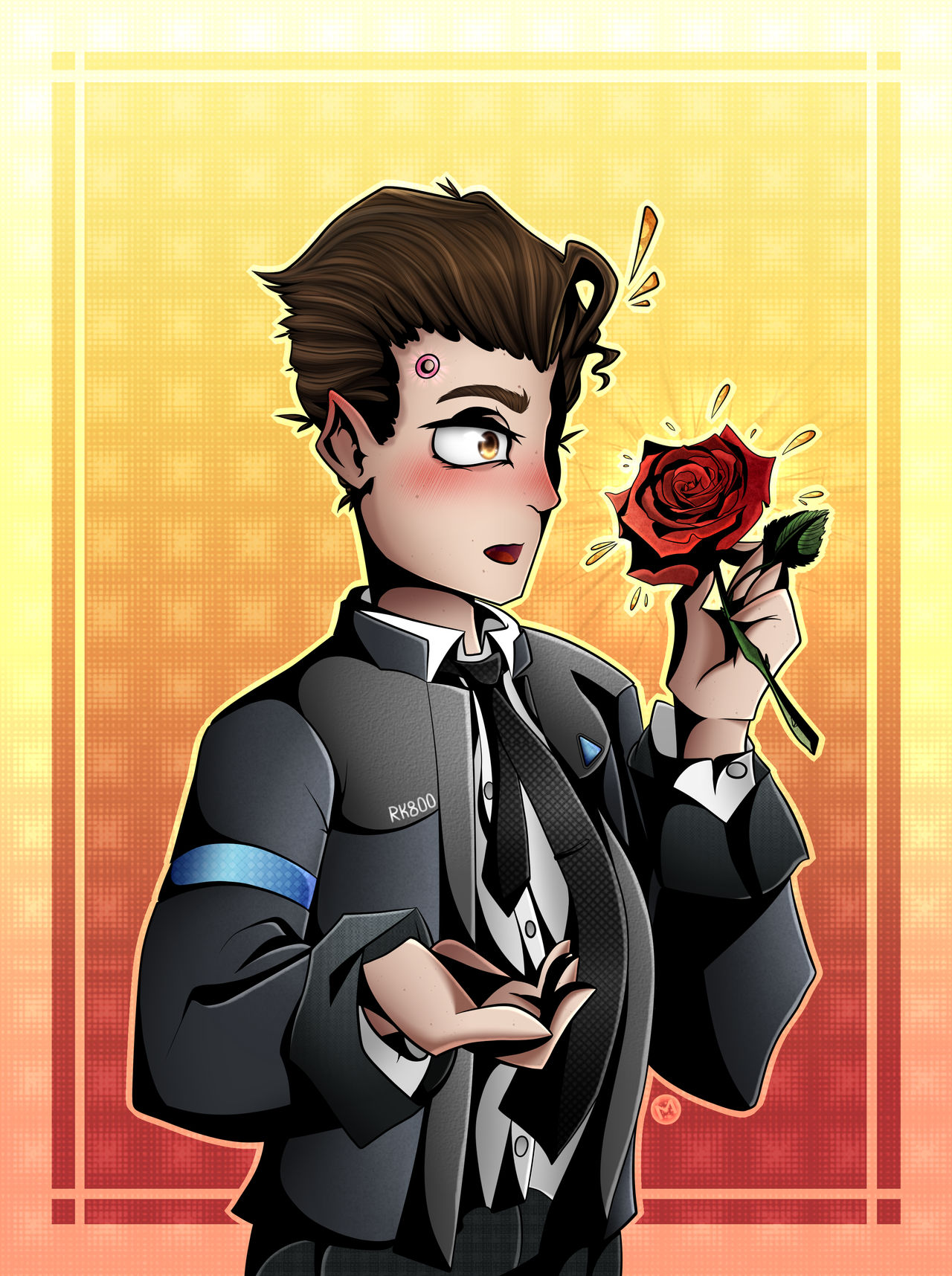 Connor Dbh By Greenglasseshere On Deviantart