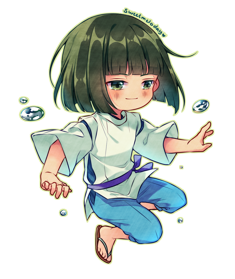 Fanart Spirited Away Haku By Sweetmeloday On Deviantart