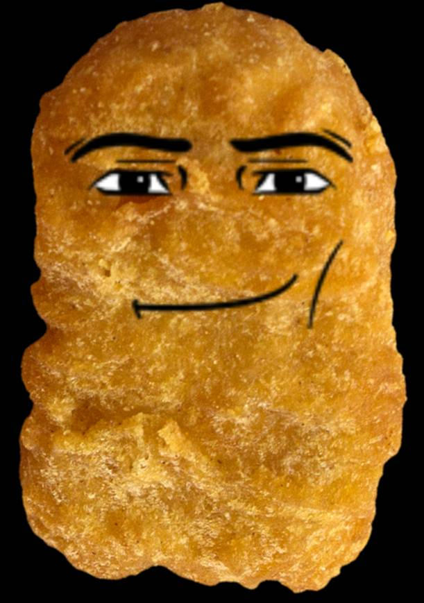 Man Face Nugget By Nerd3848 On Deviantart
