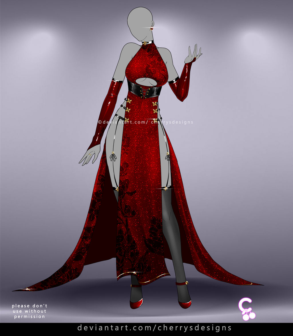 Closed 24h Auction Outfit Adopt 1329 By Cherrysdesigns On Deviantart