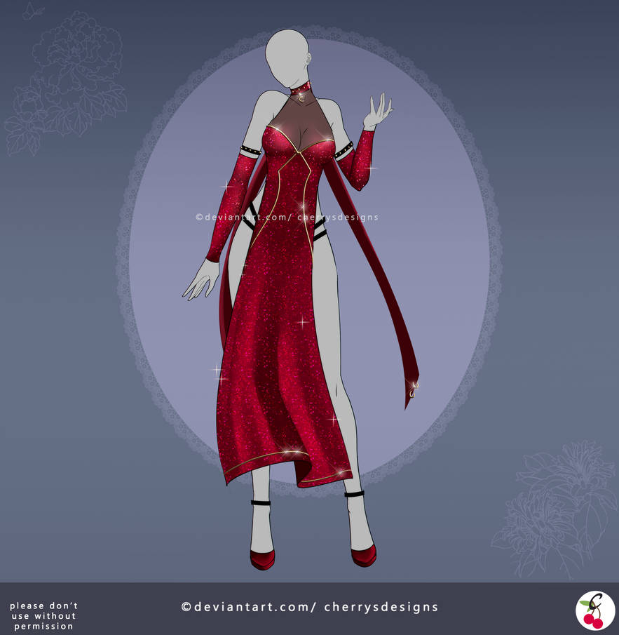 Closed 24h Auction Outfit Adopt 1369 By Cherrysdesigns On Deviantart
