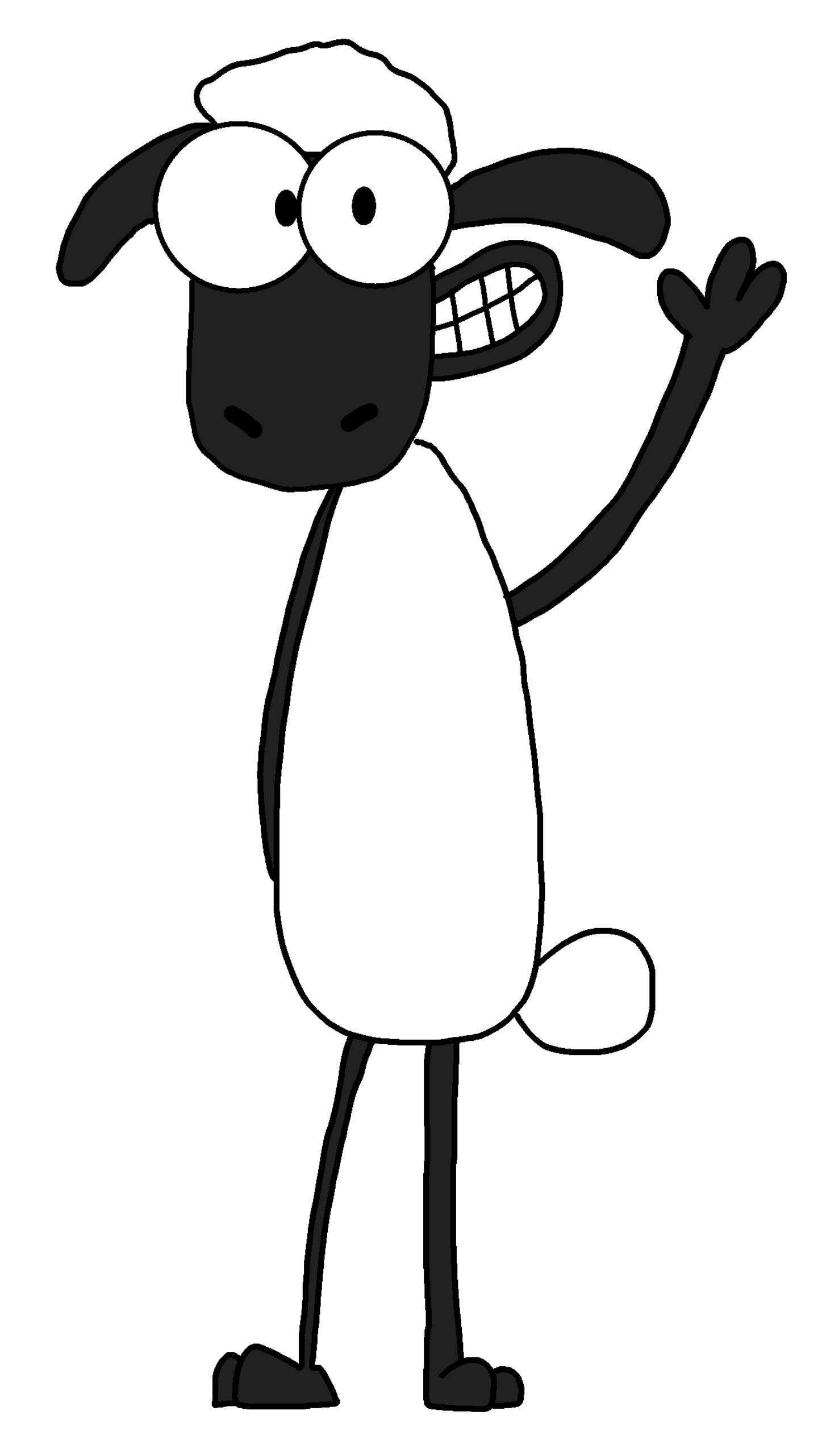 My Drawing Of Shaun The Sheep By Cheddardillonreturns On Deviantart