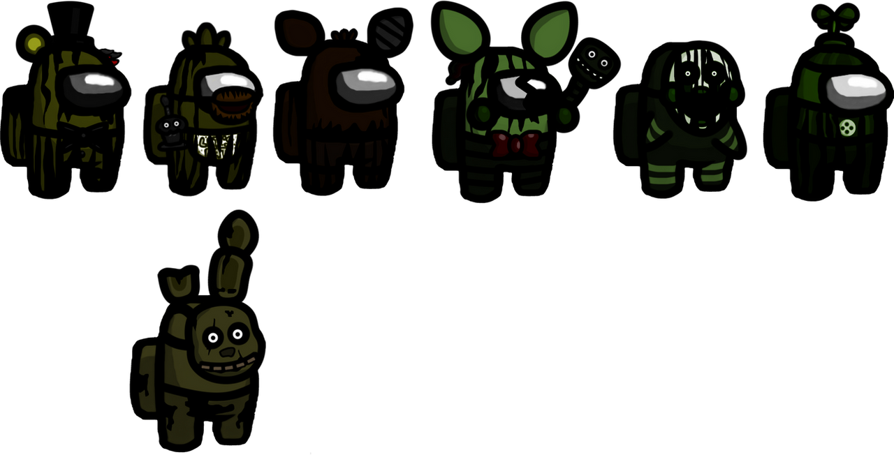 Fnaf3 in Among us by 133alexander on DeviantArt Fnaf3 in Among us by 133alexander on DeviantArt