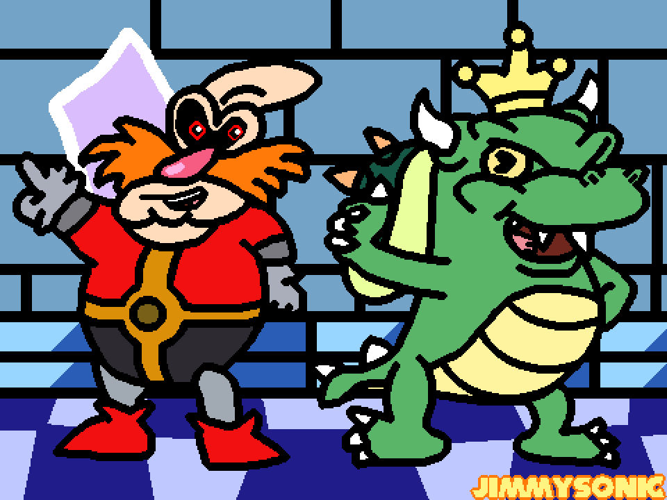 Dr Ivo Robotnik Meets King Koopa By Jimmysonic On Deviantart